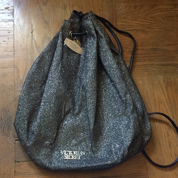 Victoria's Secret | Bags | Sparkly Pull String Bag | Poshmark